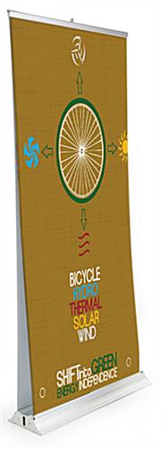 Double Sided Retractable Banner Stand | Includes Custom Graphics