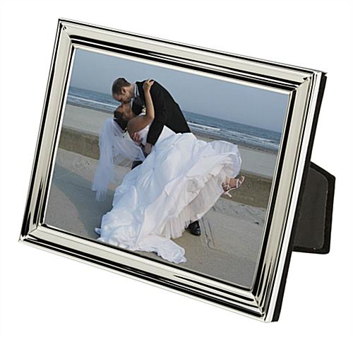 Small Silver Picture Frames | 5" x 7" Photo Holders