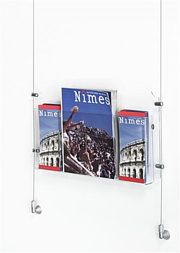 Our multi-brochure pocket offers the most in flexibility.