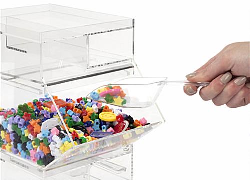 Plastic Display Container | Stackable Design