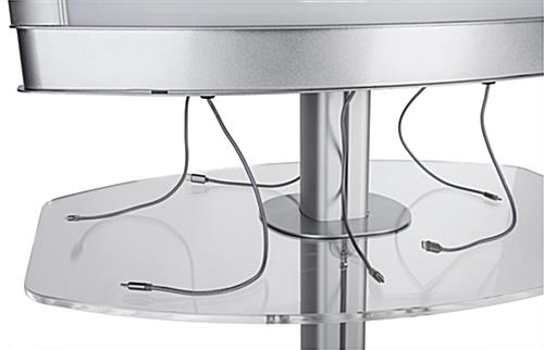 Snap Frame Light Box Charging Station | 6 Braided Cables