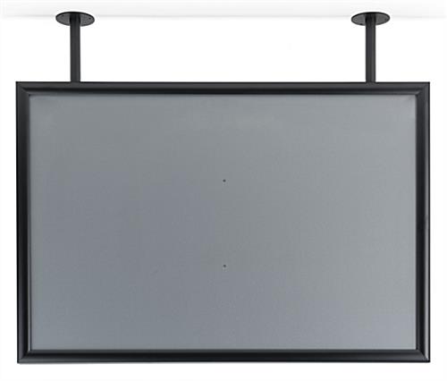 Dual Flange Pipe Mount Poster Hanging Frame | 36” x 24”