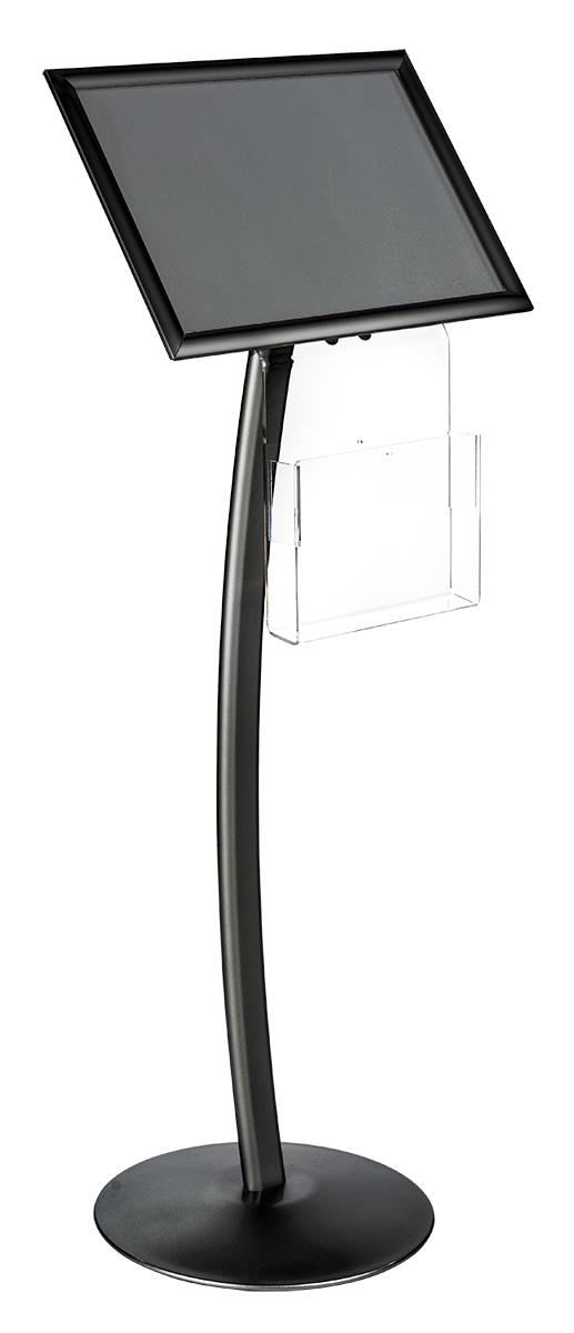 11” x 17” Sign Stand with Literature Pocket | Snap Frame