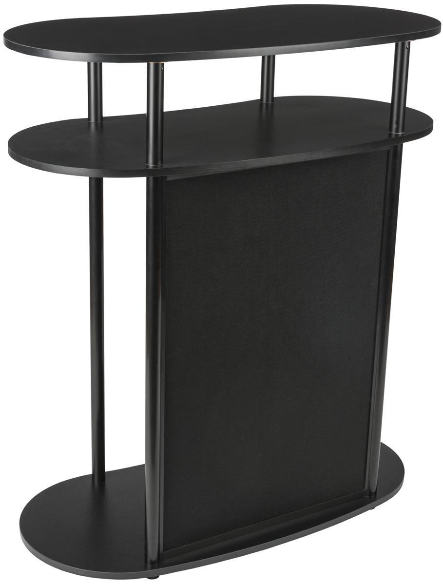 Hook and Loop Exhibit Podium | MDF Board