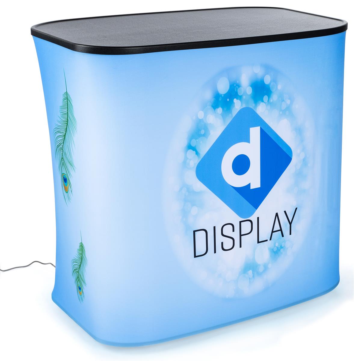 Backlit Rectangular Counter Graphic for CNTWLRCKT