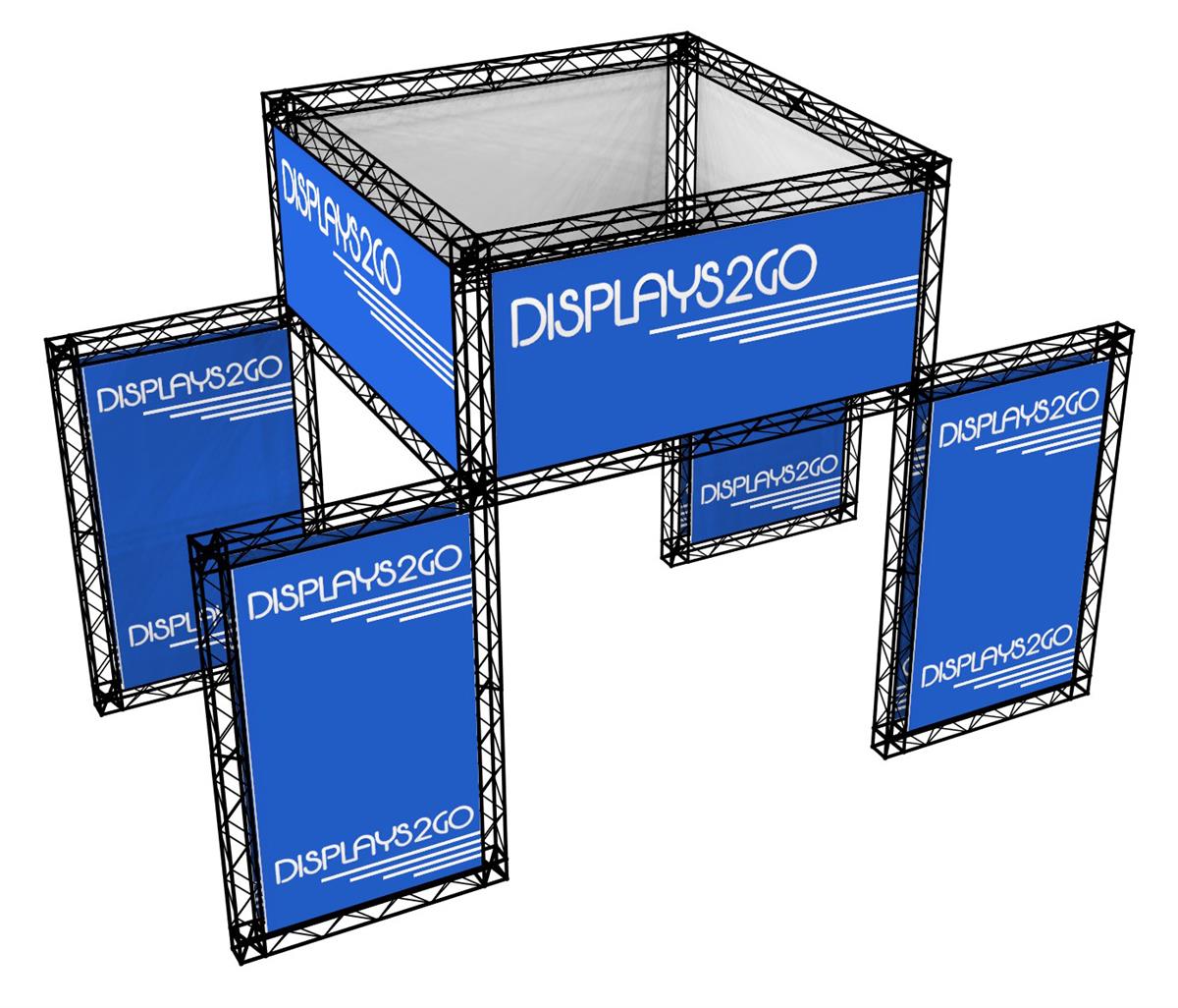 Trade Show Booth Truss Kit | Custom Graphics