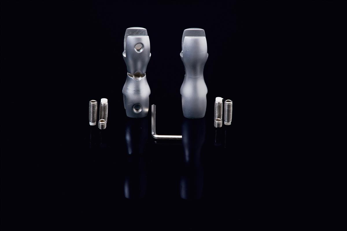 Double Cable Clamp Wire Hanging Accessory for Sign Panels