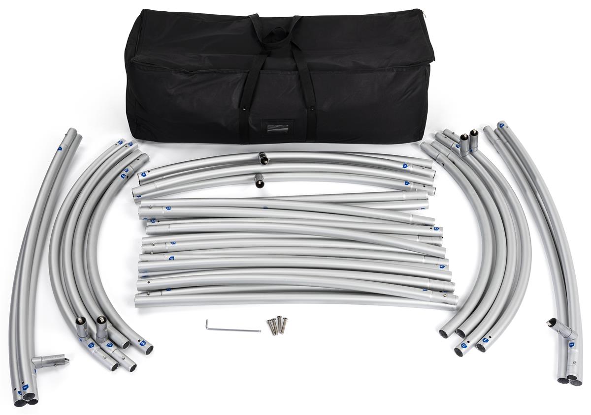 Custom Printed Cyclone Booth Divider| 360 Degree Artwork