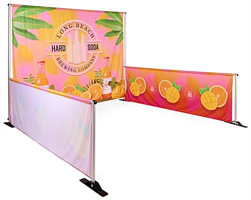 Replacement Graphics for D10FBKSCPR Trade Show Backdrop