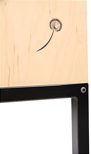 Shadow Box Display with Pegboard | Eco-Friendly Packaging