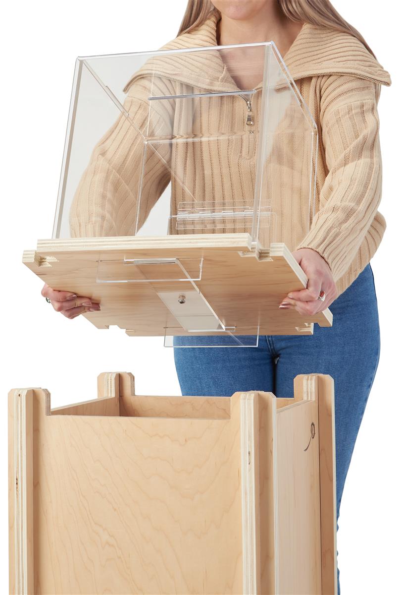 Custom Printed Donation Box | Made with Eco-Friendly Materials