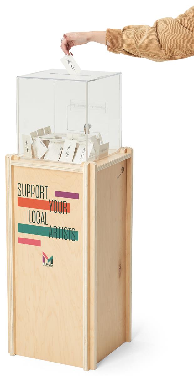 Custom Printed Donation Box | Made with Eco-Friendly Materials