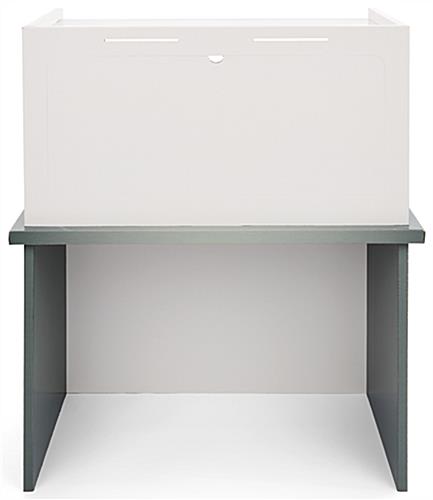 Portable Acrylic Display Counter with Graphics | FSC-Certified