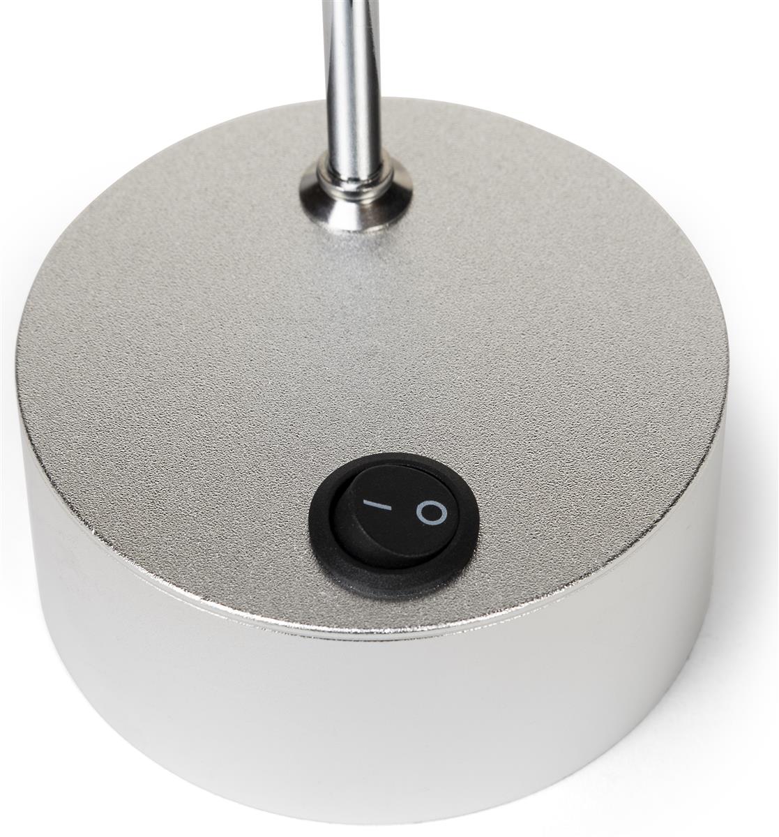 Display Case Spotlights | 4 Sizes, Set of Two in Black or Silver