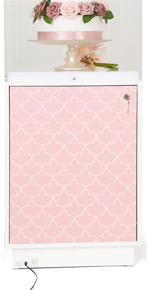 Bottom Lit Pedestal Display with Custom Graphics | Full Color