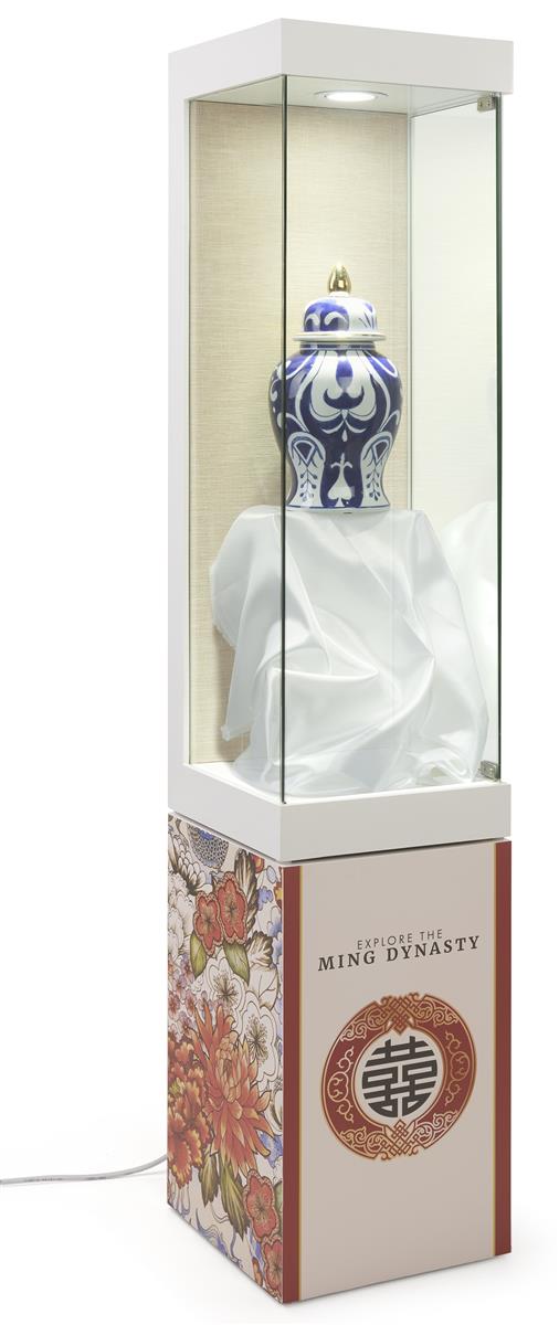 Custom Printed LED Museum Showcase | PSA Full Color Graphics