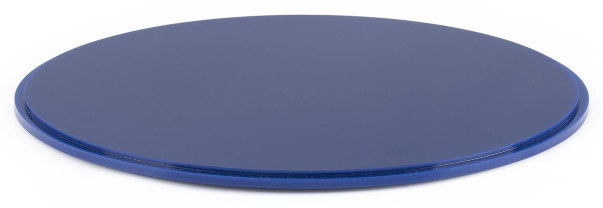 12" Blue Display Base For DCR Round Cases