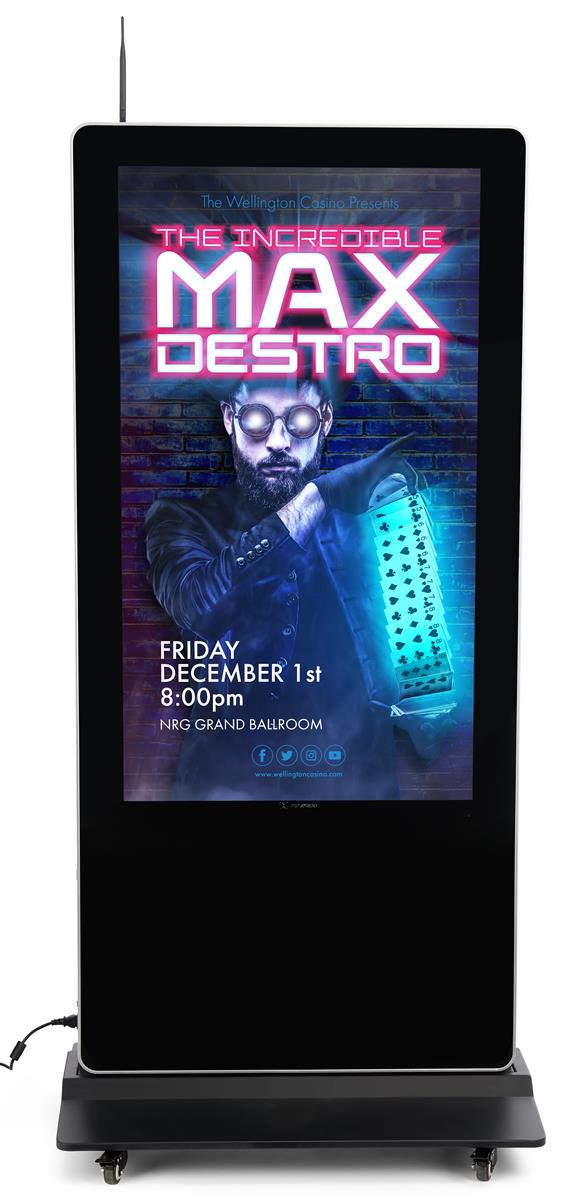 Double-Sided Digital Non-Touch Display | WiFi Displays