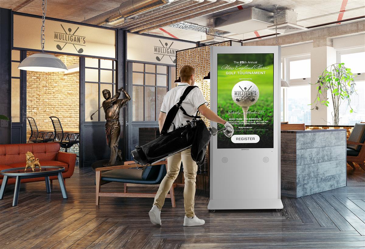 Interactive Digital Display | 55" LCD Touch Screen Panel