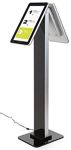 Double-Sided Interactive Kiosk Stand | 10 Point PCAP Touch