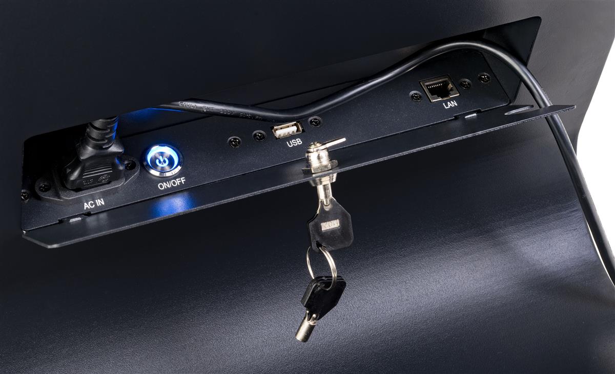 Horizontal Touch Screen Display Floor Stand | 1080p Resolution