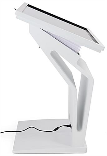 Adjustable Touch Screen Kiosk| Manual Adjustable Screen Display