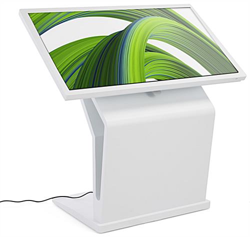 Adjustable Touch Screen Kiosk| Manual Adjustable Screen Display