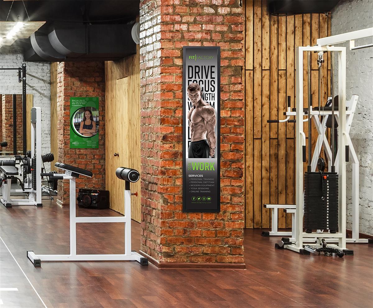 Stretched Bar LCD Display | Versatile Orientation