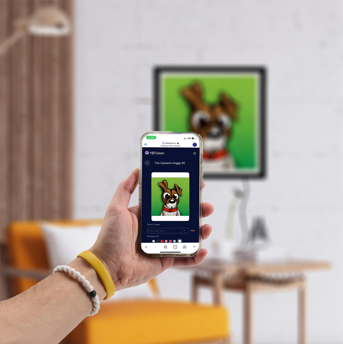 NFT Display Frame | Quick and Secure Casting