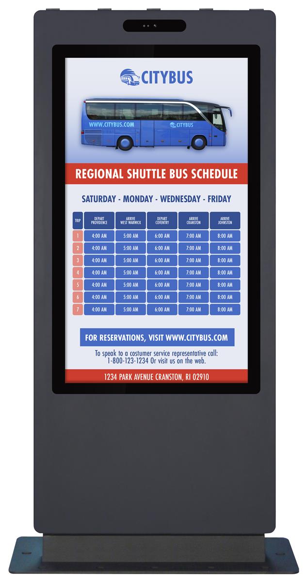 Outdoor Digital Kiosk | Weather Resistant Design