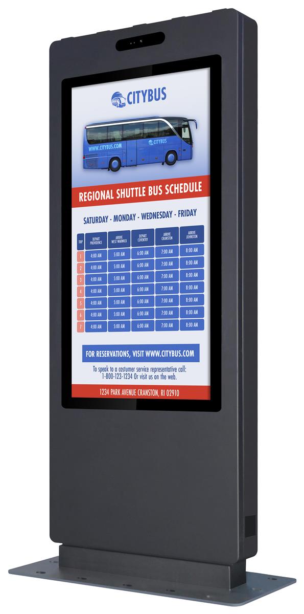 Outdoor Digital Kiosk | Weather Resistant Design