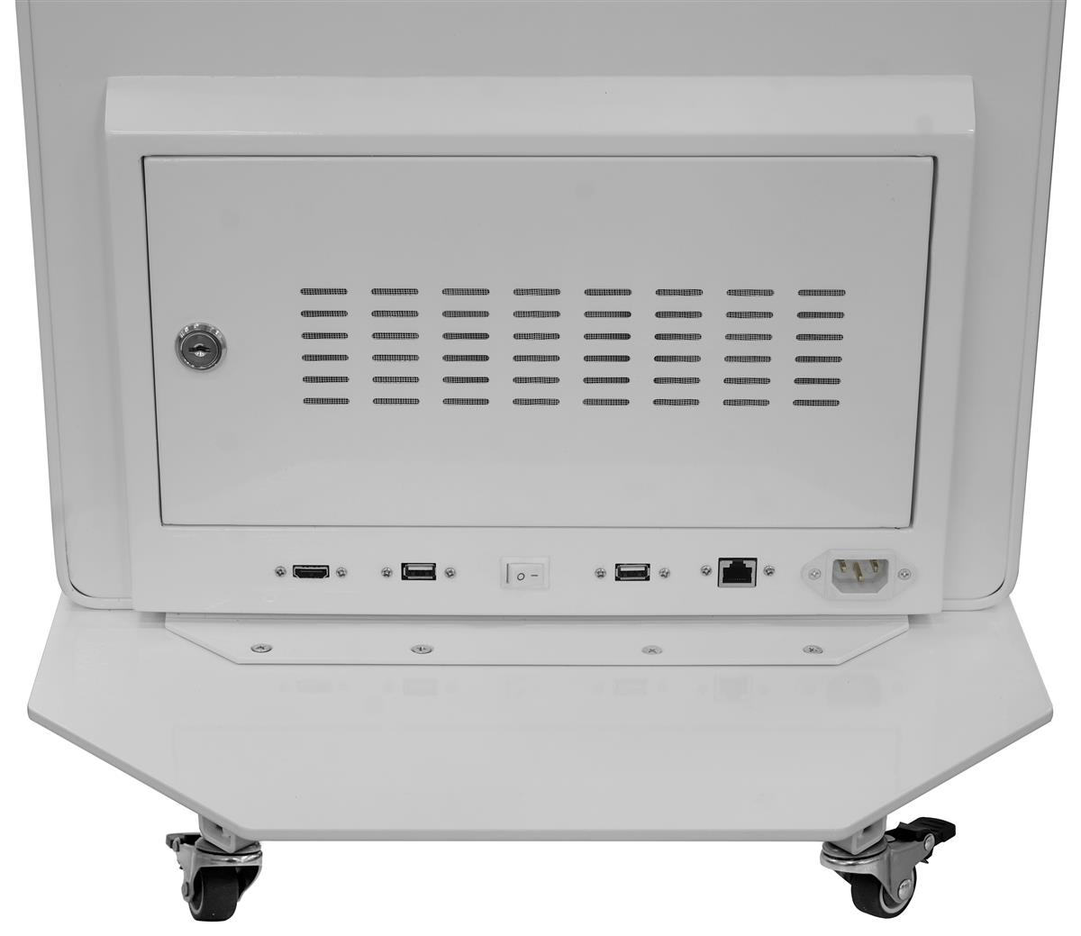 Backlit Multimedia Kiosk with Signage | Android 7.1 OS