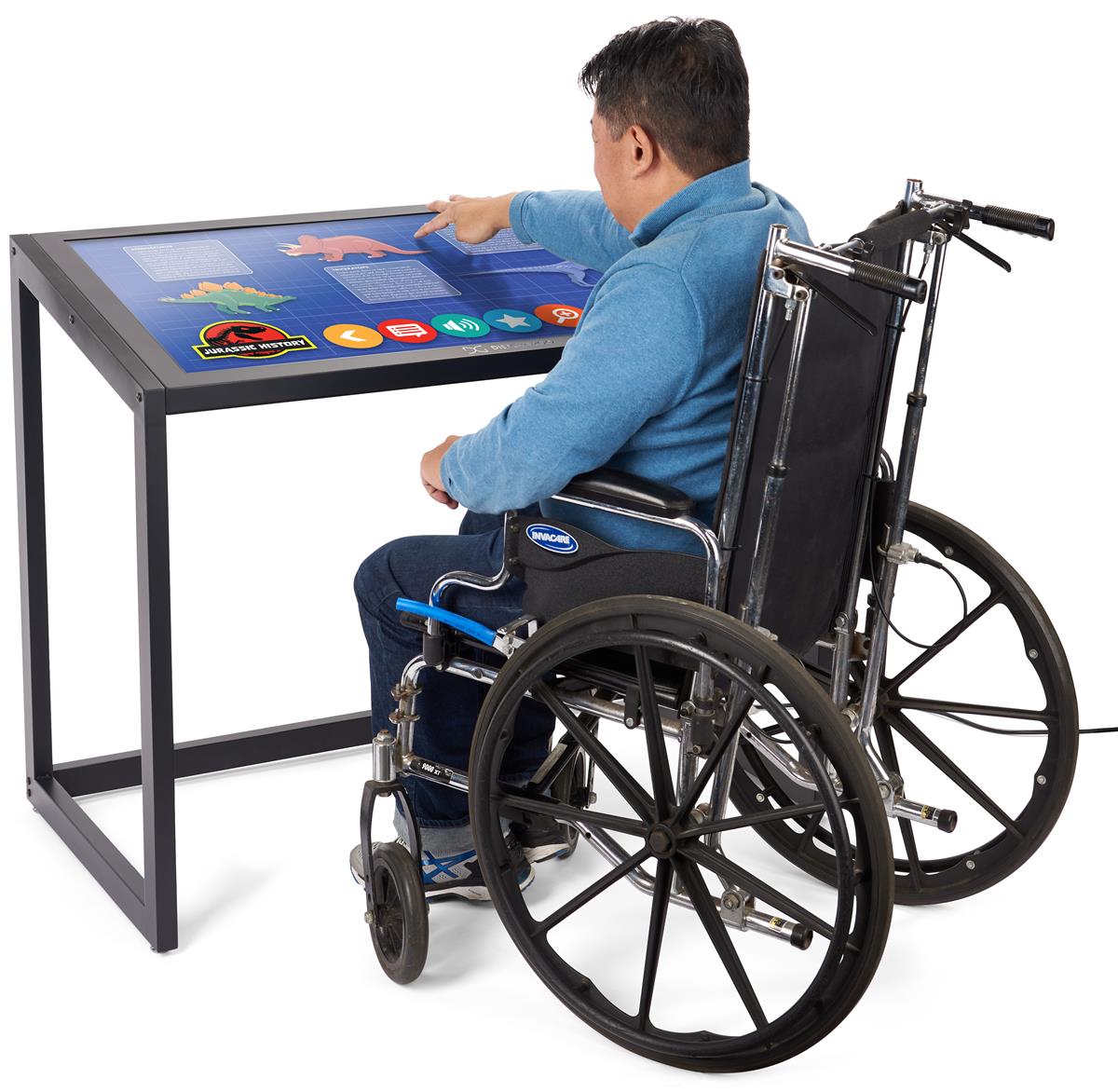 Accessible Touch Screen Table | ADA Height and Reach Standards