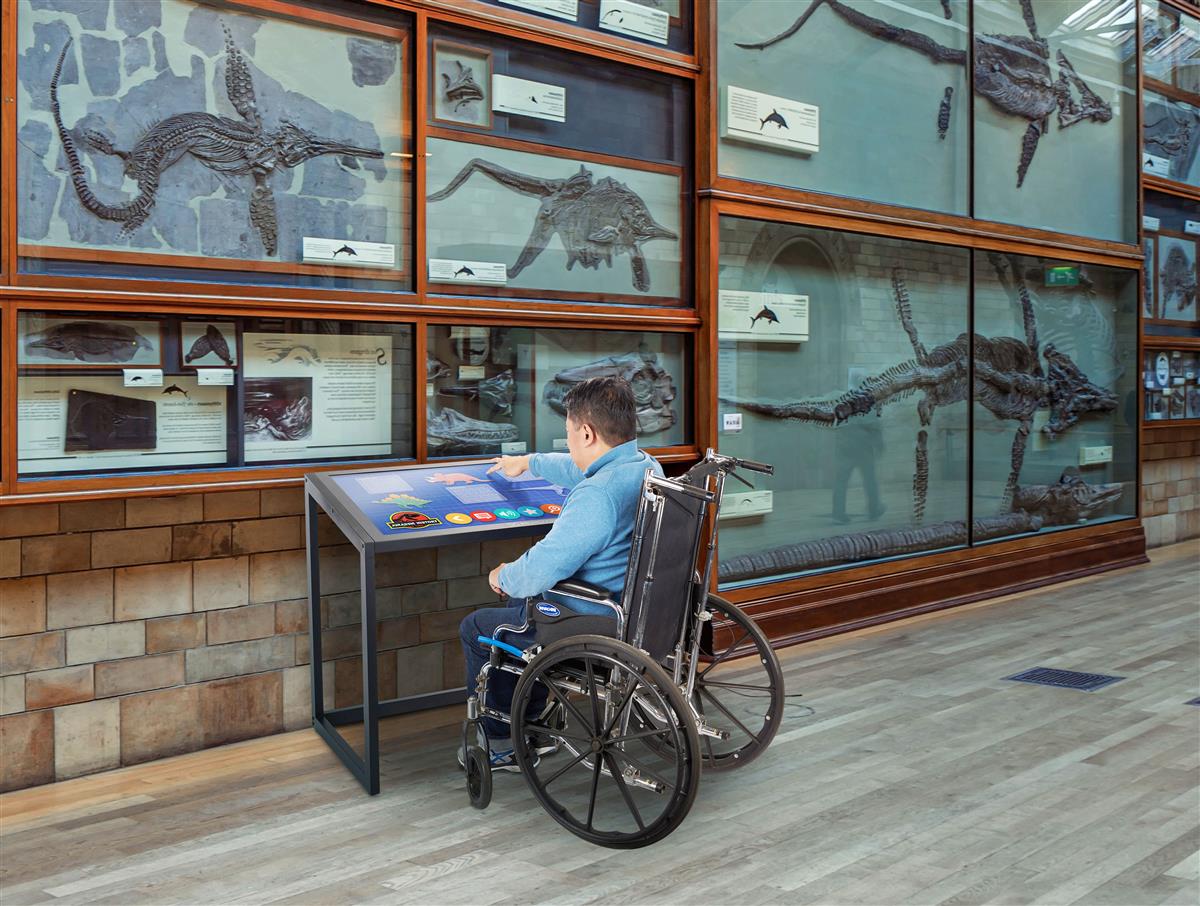 Accessible Touch Screen Table | ADA Height and Reach Standards