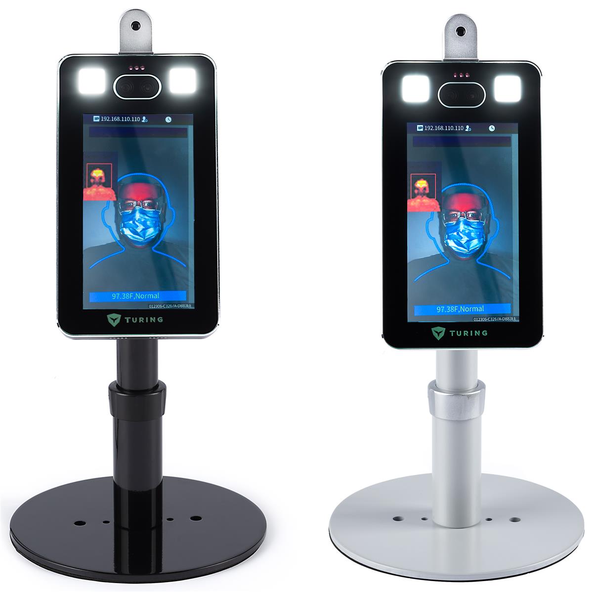 Adjustable Countertop Temperature Screening Device | Non-Touch