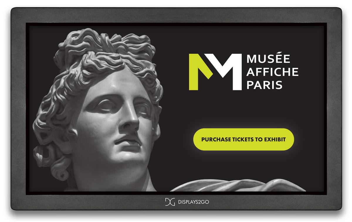 Android Wall Display | 1080p Resolution Interactive Touch Screen