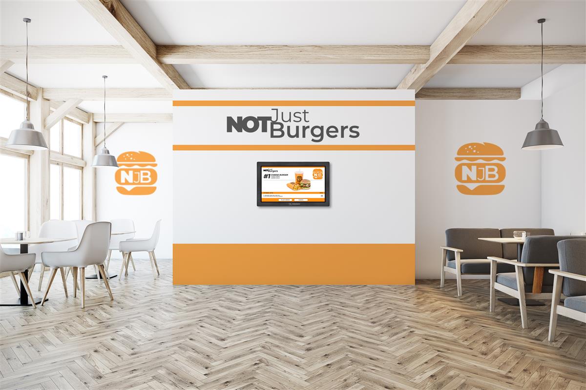 Android Wall Display | 1080p Resolution Interactive Touch Screen