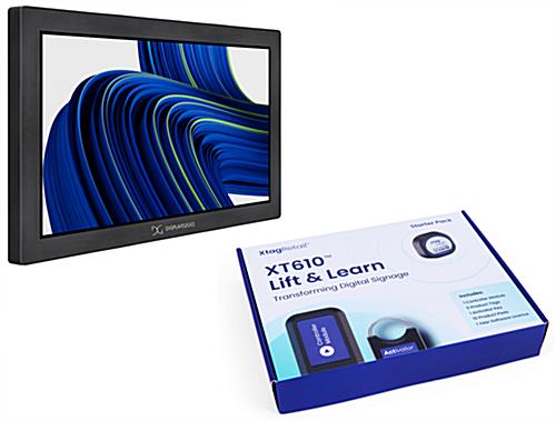 Lift and Learn Digital Signage | Xtag and Digital Display Bundle