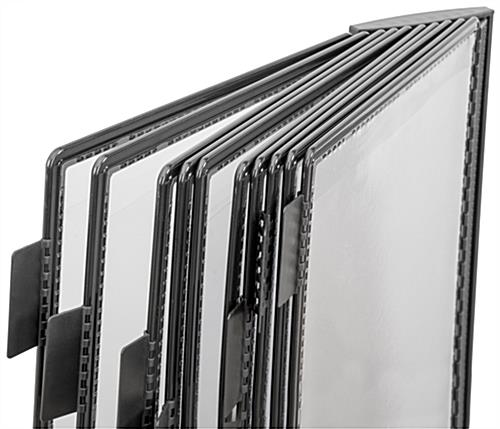 Wall Mount Reference Rack | Black Finish