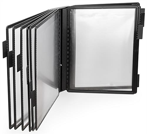 Wall Mount Reference Rack | Black Finish