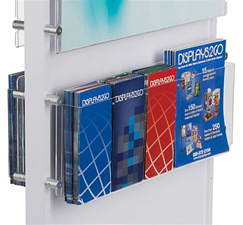 Poster and Brochure Combo Display | Fits (2) 22” x 28” Graphics
