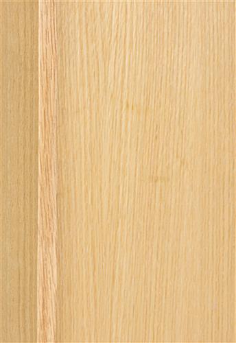 Two-Sided Wooden Poster Display with 20 Pockets | Floor Standing