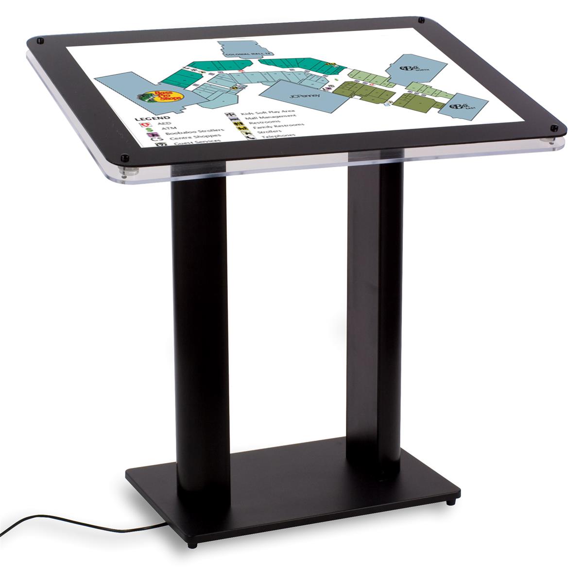 IIlluminated Black Displays | LED Illuminated Acrylic Frame