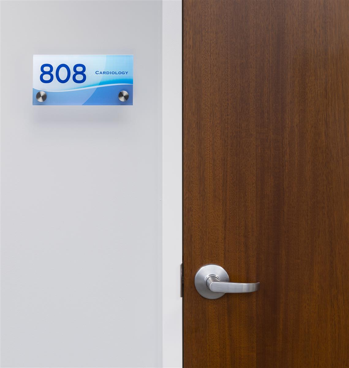 Custom Acrylic Standoff Wall Sign | UV Printed Graphics