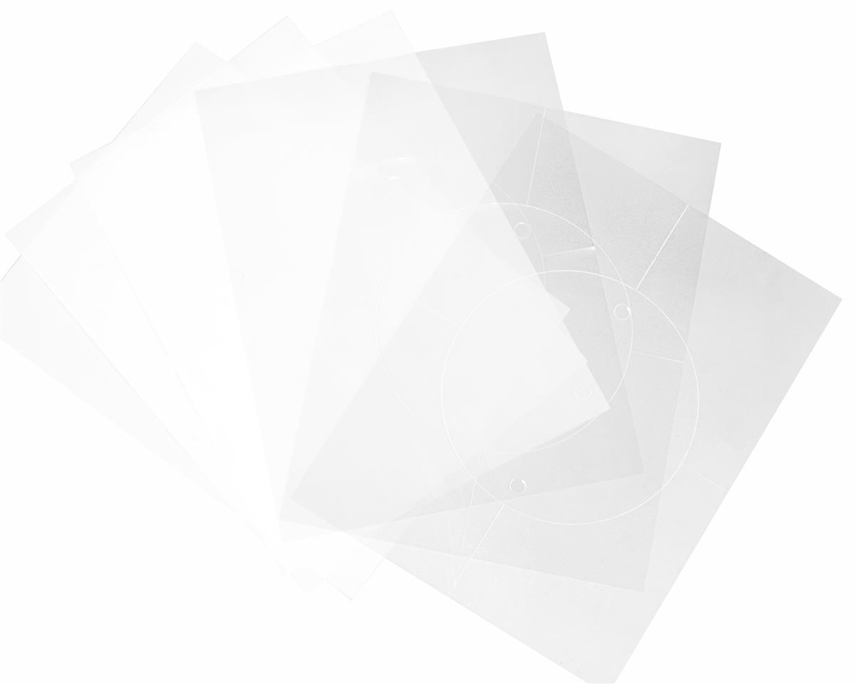 Replacement Printable Film Sheets for DESIGN6CIRC2 | 6" Round