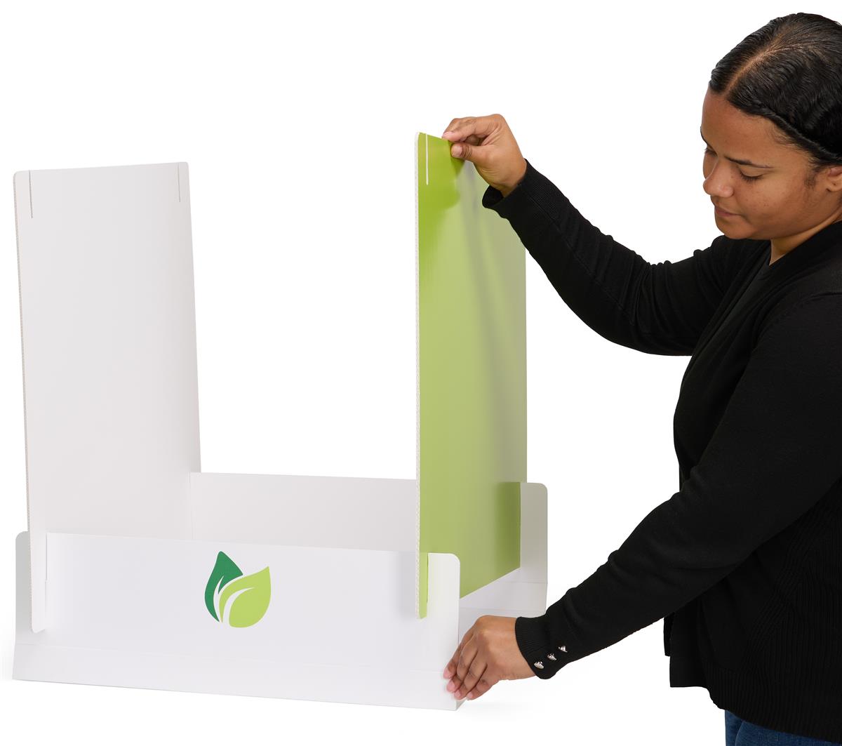 Flat Pack Cube Display Signage | Custom Printed Panels