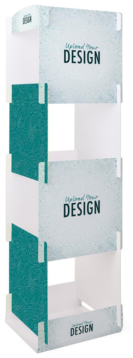 Flat Pack Cube Display Signage | Custom Printed Panels