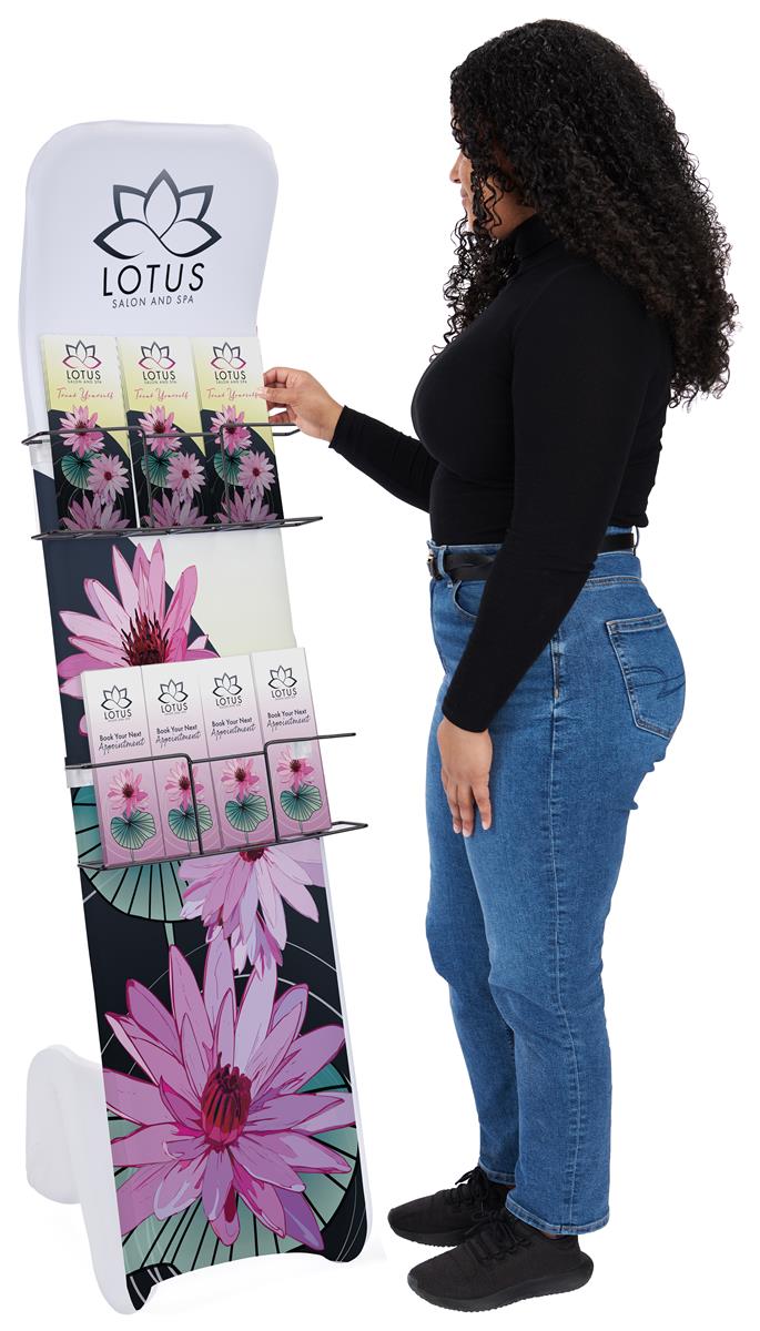 Tension Fabric Literature Banner Stand | Custom Printing