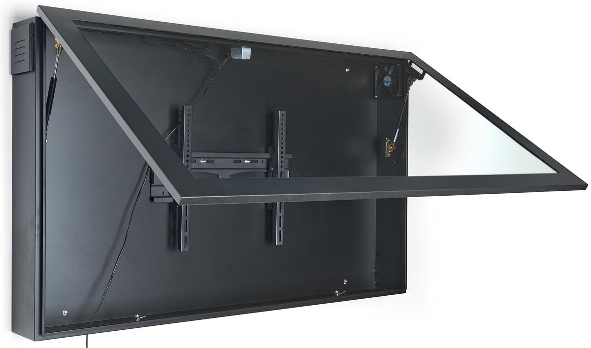 Weather-Resistant TV Box | Tempered Anti-Glare Glass