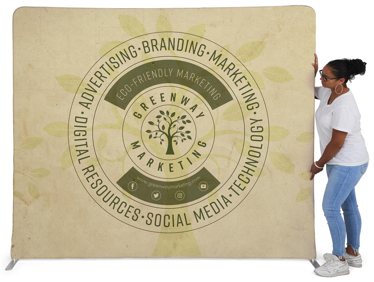 Eco Friendly Fabric Backdrop | Made From Sustainable Materials